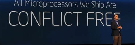 Intel All Of Our Microprocessors Made This Year Are Conflict Free Ars Technica