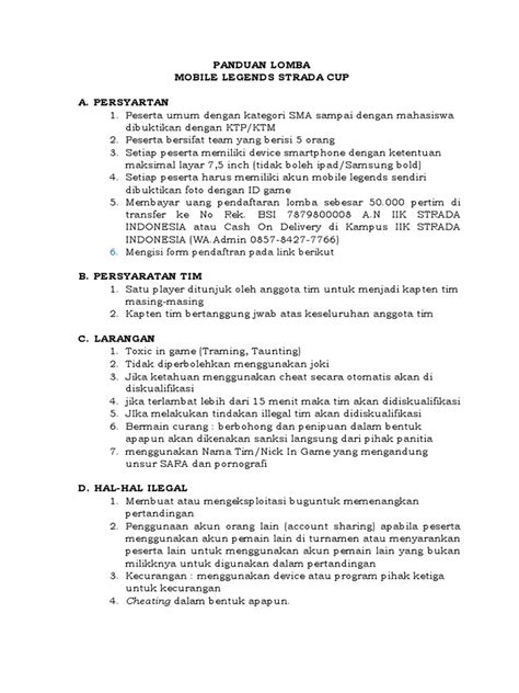 Panduan Lomba Pdf