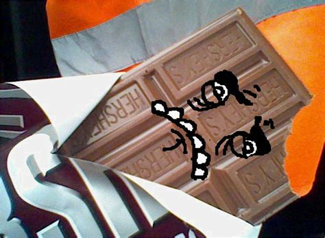 Sad Bitten Hersheys By Nano Bot On Deviantart