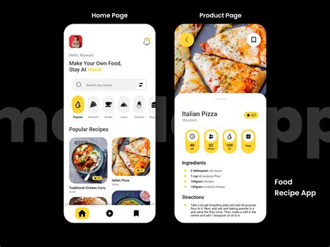Food Mobile App Ui By Rizwan Nasir On Dribbble