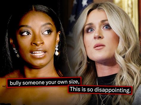 Simone Biles Shades Sick Riley Gaines While Sticking Up For Trans Athlete