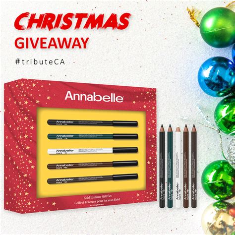 Christmas Giveaway 6 Annabelle Kohl Eyeliner T Set Celebrity Gossip And Movie News