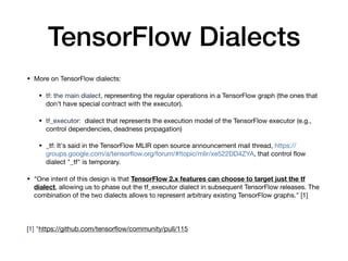 A Sneak Peek Of MLIR In TensorFlow PDF Programming Languages Computing