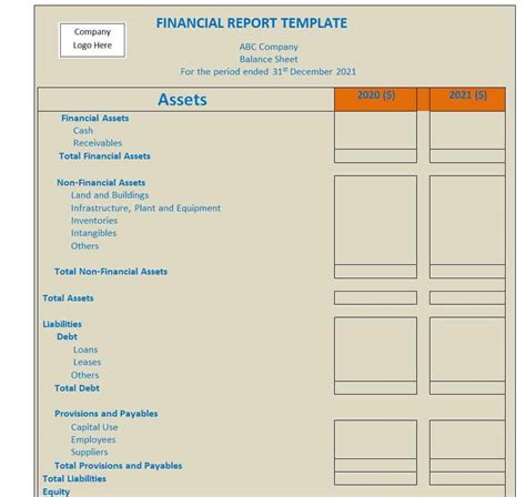 15 Financial Report Templates Word Excel Pdf Excel Format