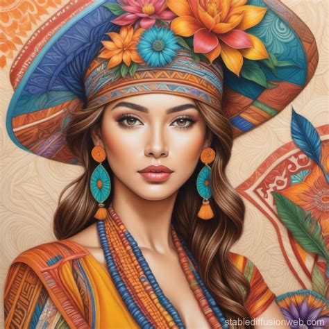 Gens Vibrant World A Multicultural Masterpiece Stable Diffusion Online