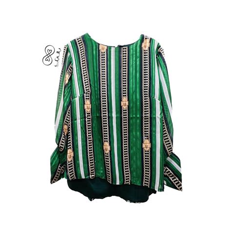 خرید شومیز زنانه حریر کد Vr10 سبز پوشاک زنانه بالیک