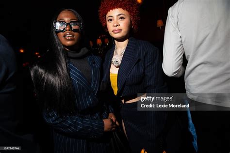 Chleotrapa And Ice Spice At The Tommy Hilfiger Dinner At The Nines On