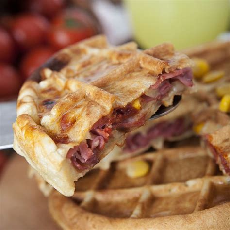 Pizza Waffle Waffle