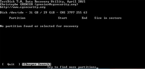 How To Recover Partitiondata If Testdisk Said No Partition Found
