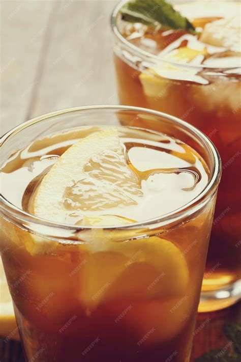Free Photo Ice Tea Glasses