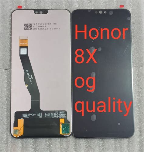 LCD With Touch Screen For Huawei Honor 8x Black Display Glass Combo Folder At 1999 Piece