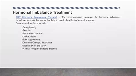 Hormonal Imbalance Signs And Treatment In Men And Women Pptx