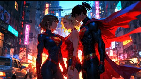 A Vividly Dynamic Scene Of Super Siblings By Voiddroiddragon On Deviantart