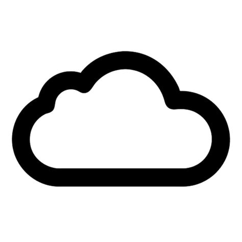 구름이라고 말하는 구름의 검은색과 색 이미지 프리미엄 벡터