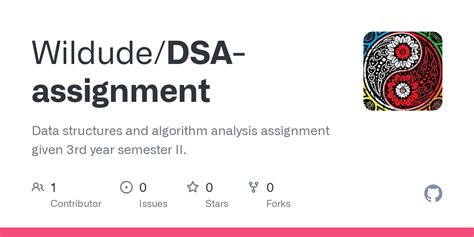 Github Wildudedsa Assignment Data Structures And Algorithm Analysis