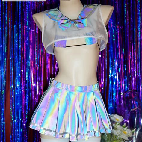 Kawaii Cute Sailor Uniform Set Glow On1239 Mk Kawaii Store