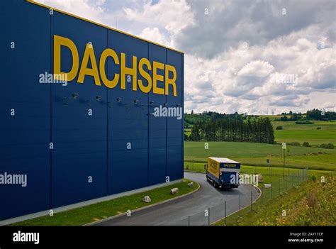 Company Dachser - logistics centre in Hof/Bavaria Stock Photo - Alamy