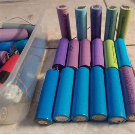 Jual BATERAI 18650 BEKAS Normal Semua Shopee Indonesia