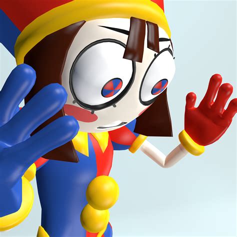 3d File The Amazing Digital Circus Pomni 🎪・3d Printer Model To
