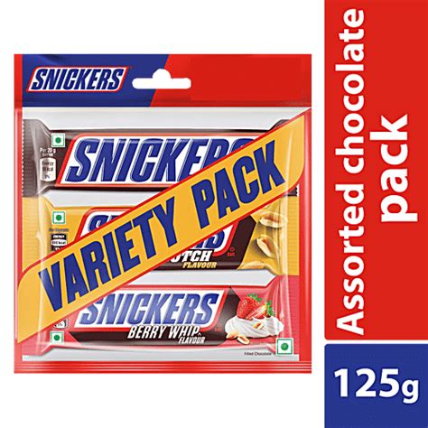 Buy Snickers Peanut Assorted Chocolate Bars Variety Pack Online At Best