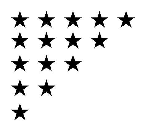 Corner Star Icons On Black Colour 54788169 Vector Art At Vecteezy