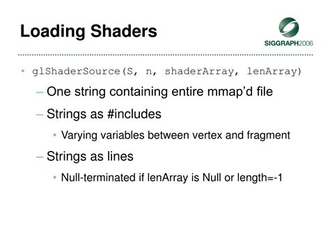 ppt optimize opengl shading high level language overview powerpoint