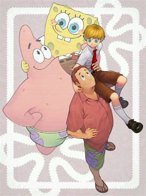 Spongebob En Patrick Als Anime Spongebob En Patrick Als Anime