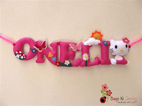 Hello Kitty Name Banner