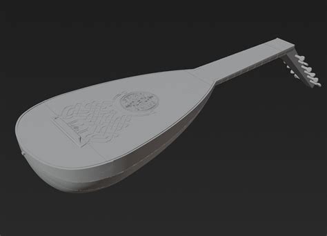 3d File Jaskiers Lute The Witcher・3d Printable Model To Download・cults