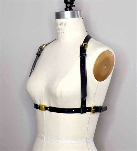 Jay Simple Leather Chest Harness Charmskool Shop