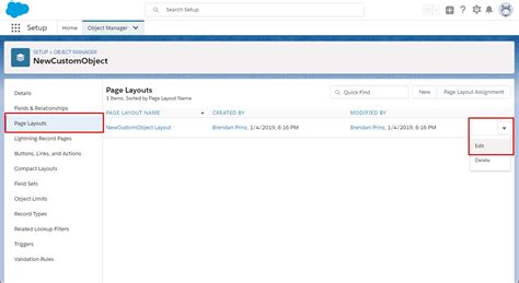 Add Ebsta To Salesforce Custom Object Page Layouts Ebsta Knowledge Base