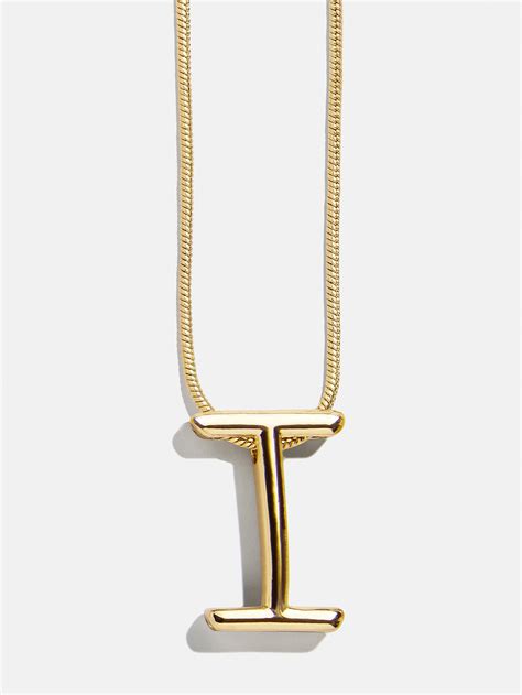 Classic Script Initial Necklace Classic Script Script Initial