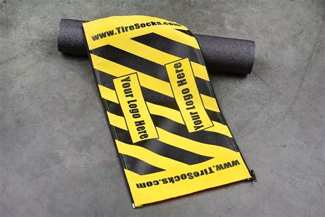 Safetypads® High Visibility Foam Caution Pads Tiresocks