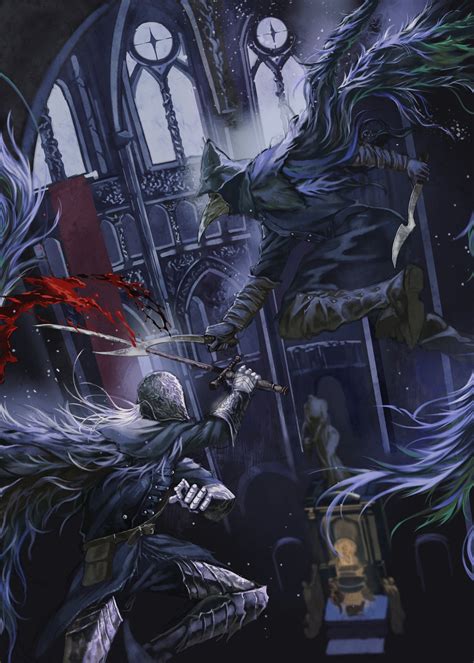 Yujia0412 Bloody Crow Of Cainhurst Eileen The Crow Bloodborne Brown