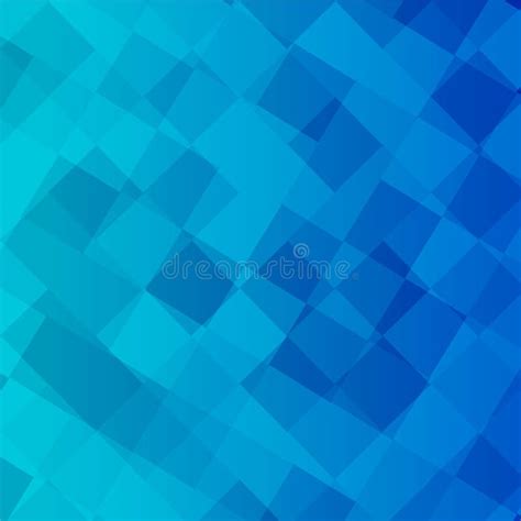 Fondo Cuadrado Azul Del Vector Del Color Stock De Ilustración
