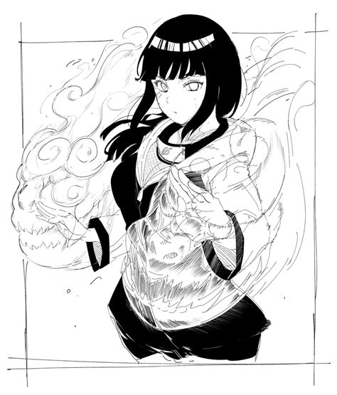 Hyuuga Hinata Naruto And 1 More Drawn By Alp Danbooru