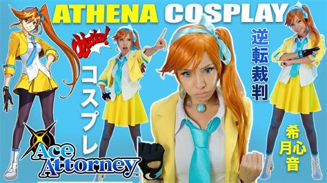 Athena Cykes Ace Attorney Cosplay Tutorial Dual Destinies Raceattorney