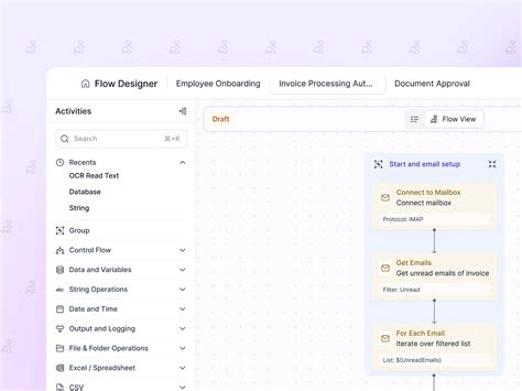 Flow Designer Flowchart Vs List View By Swapnil Bansal On Dribbble
