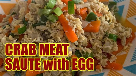 Crab Meat With Eggs At James Velarde Blog