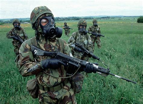 British Troops During An Nbc Exercise 1990s 2048x1493 Rmilitaryporn