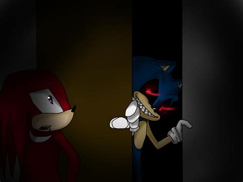 Sonic Exe And Knuckles By Blacksheeny On Deviantart