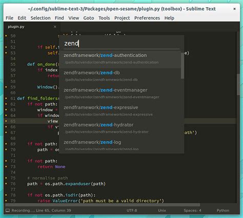 Richer Formatting Of Sublime Window Show Quick Panel Plugin Development Sublime Forum