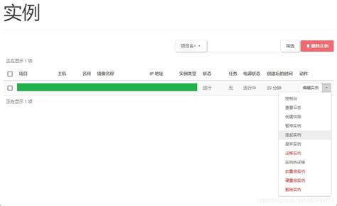 Openstack实例操作选项解释：启动和停止instance实例通过java实现通过openstack启动关闭实例 Csdn博客