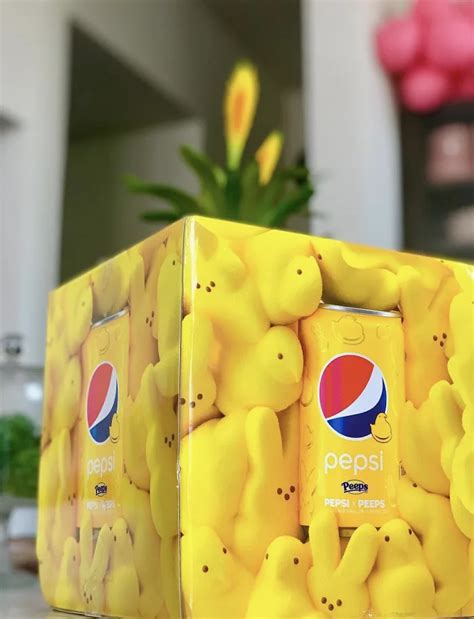 Pepsi Is Officially Releasing Their Peeps Flavored Soda Nationwide And
