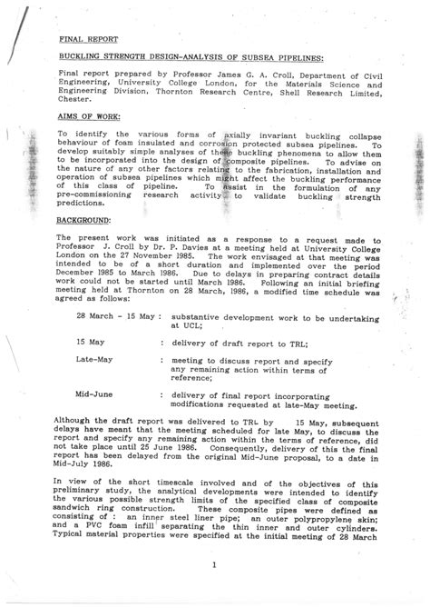Pdf Buckling Strength Design Analysis Of Subsea Pipelines