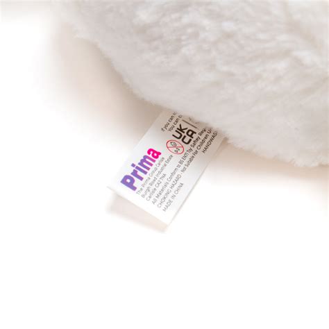 Sublimation White Rabbit Plush Keyring Dye Sublimation Supplies