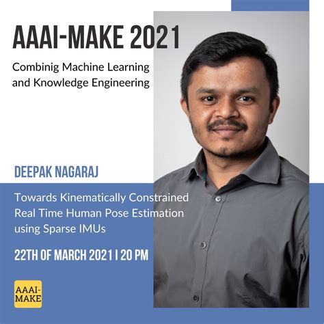 Deepak Nagaraj On Linkedin Aaai 25 Comments