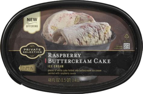Private Selection™ Raspberry Buttercream Cake Ice Cream 48 Fl Oz Ralphs