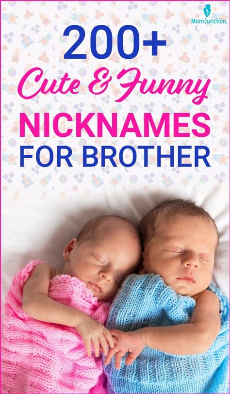 50 Cute Nicknames For Brothers And Sisters Artofit