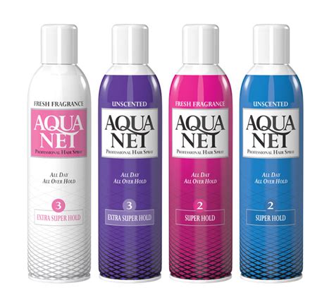 Before & After: Aqua Net — The Dieline | Packaging & Branding Design ...